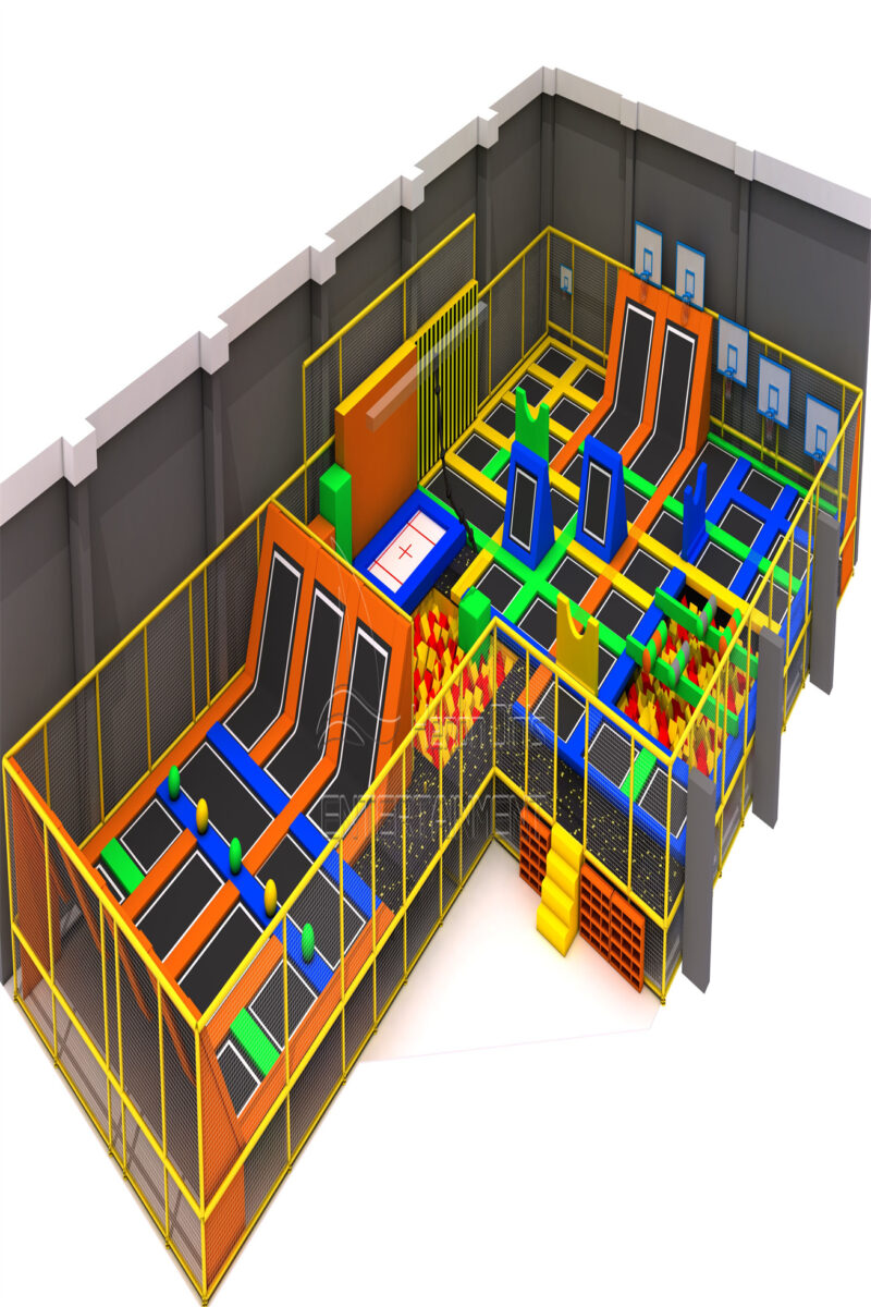 Bounce family entertainment center | Site choice | Inner projects